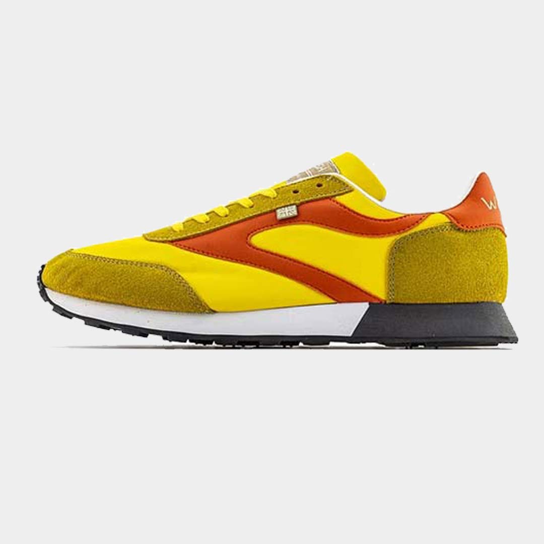 Normanwalsh Horwich - Yellow Yellow Orange Running Trainers WALSH